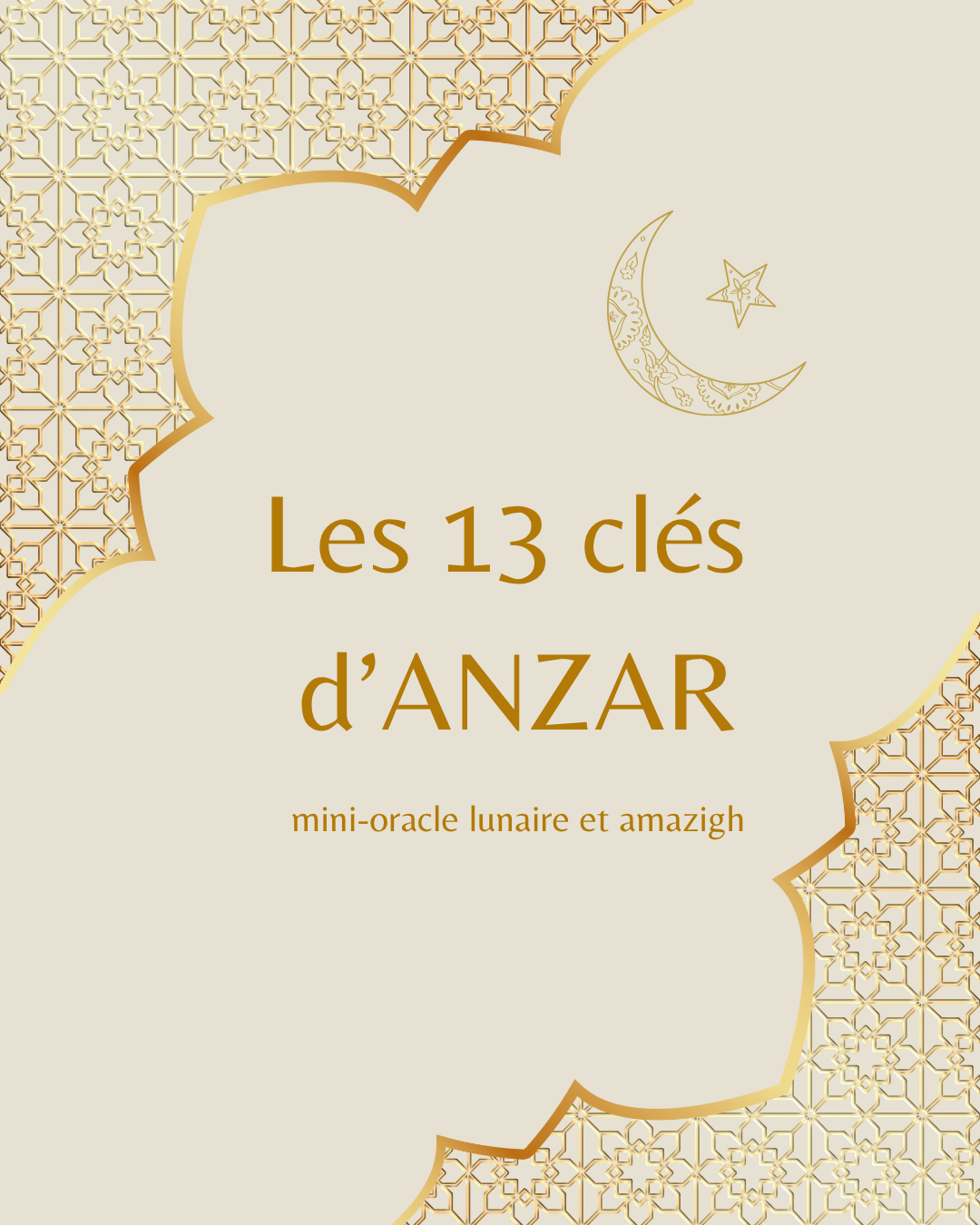 Le Pack Amazigh : Oracle & Carnet des 13 Lunes à imprimer – EYLL Bien ...